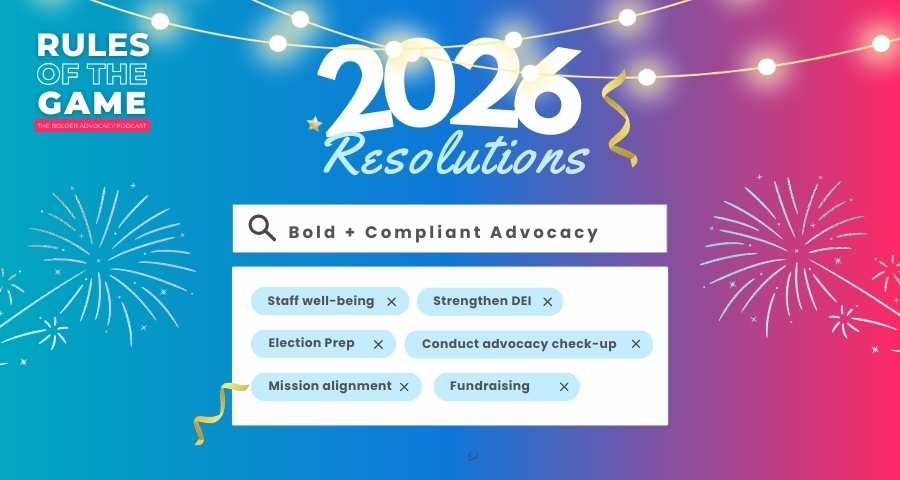 Rules of the Game: 2026 New Year's Resolutions - Alliance for Justice